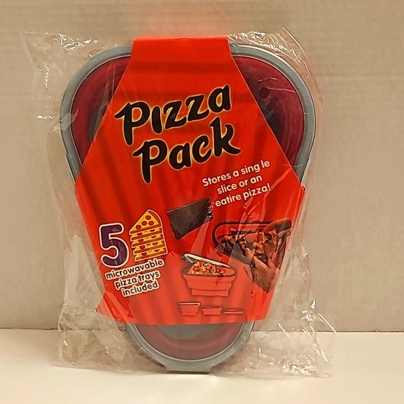 Kitchen | Pizza Pack The Perfect Reusable Pizza Storage Container W5 ...